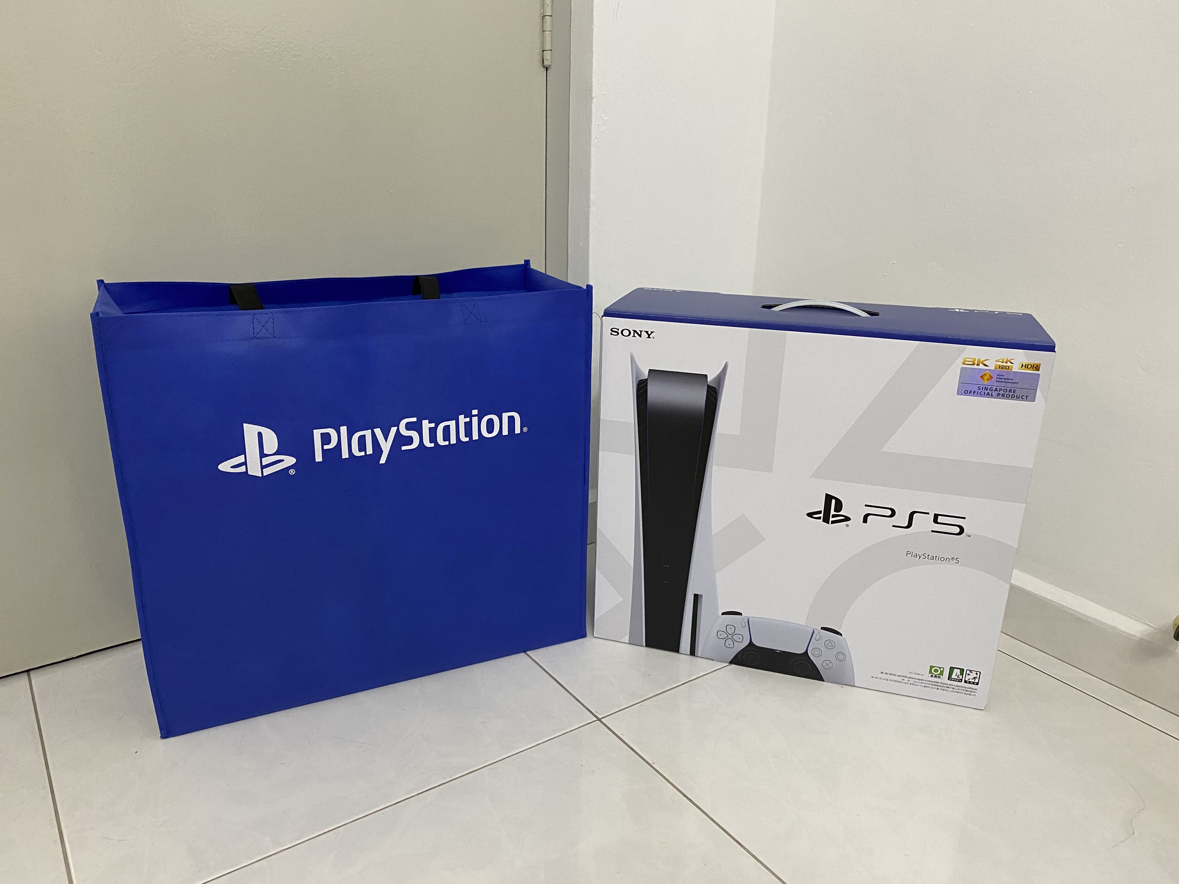 PlayStation 5 Box + Bag, Everything Else on Carousell