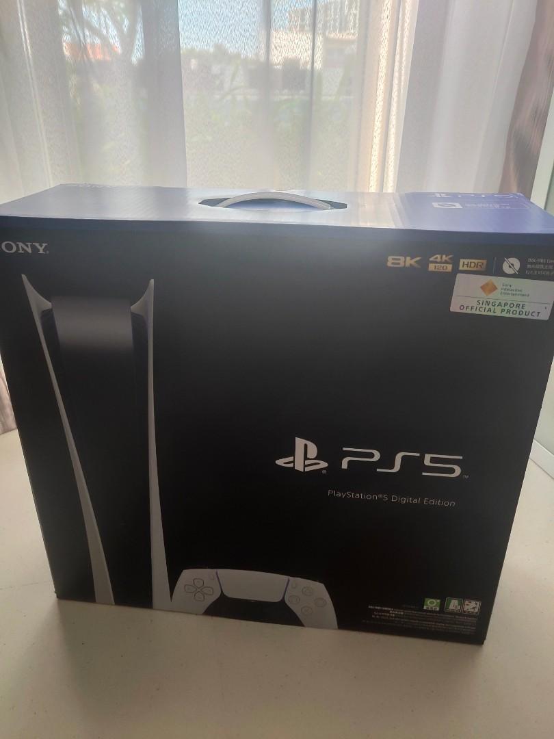 Playstation 5 Digital Edition ps5, Video Gaming, Video Game Consoles ...