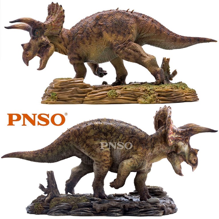 PNSO Doyle the Triceratops Dinosaur Museum Series 1:35 Scale Model, Hobbies & Toys, Toys & Games ...
