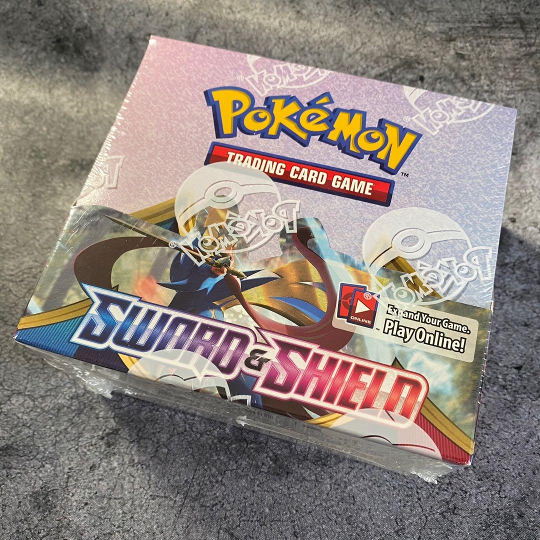 Pokemon SWSH Sword & Shield Base Set Sealed Booster Box, Hobbies & Toys ...