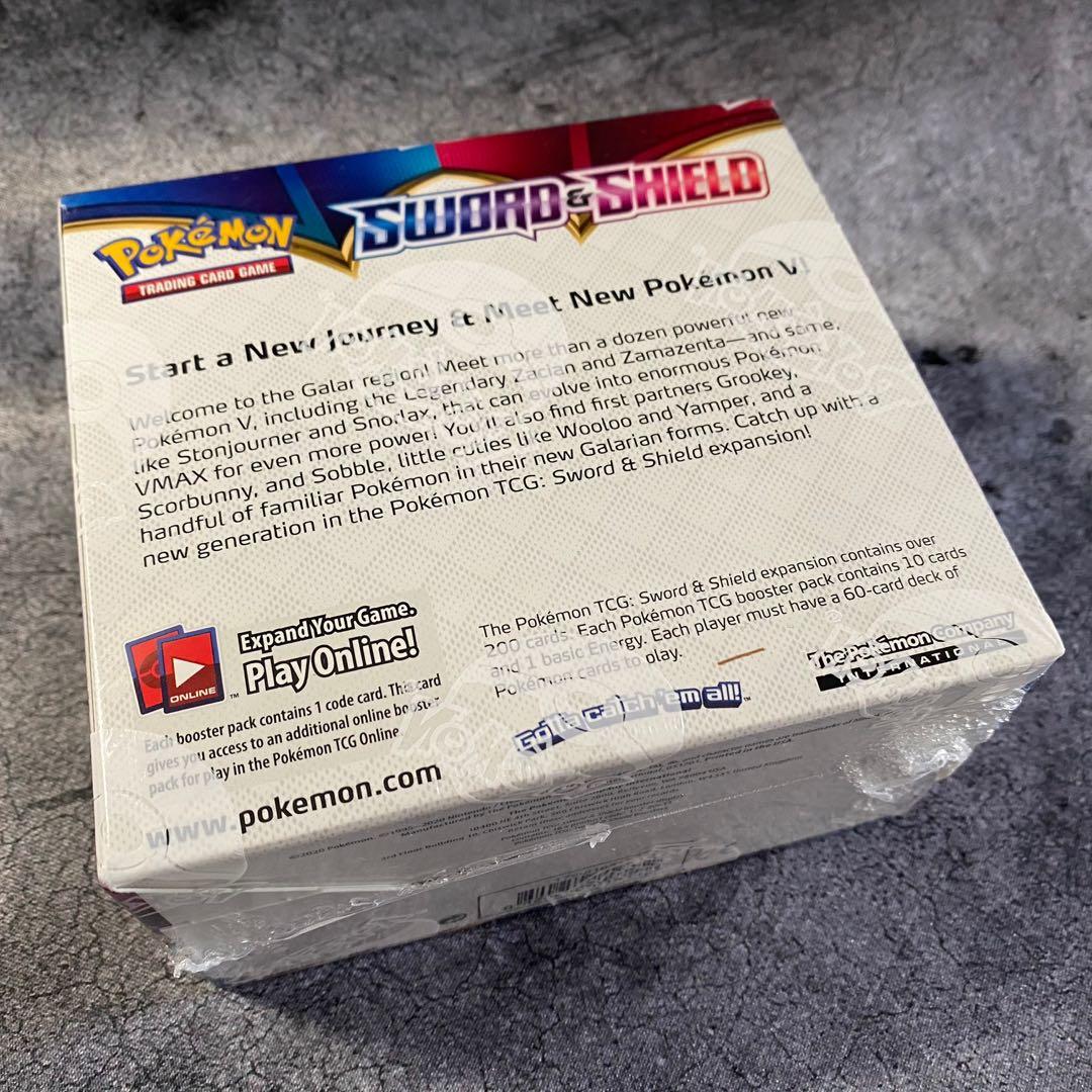 Pokemon SWSH Sword & Shield Base Set Sealed Booster Box, Hobbies & Toys ...