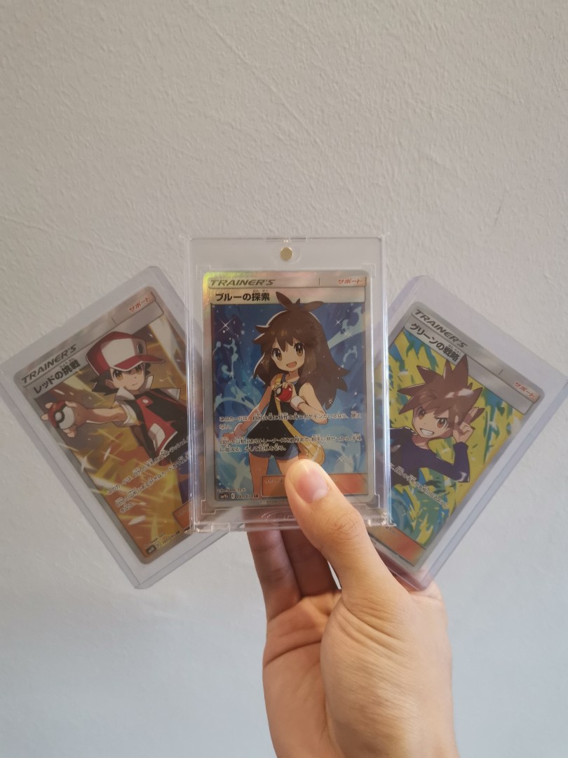 Pokemon TCG Red challenge/Green exploration/Blue tactics set, Hobbies ...