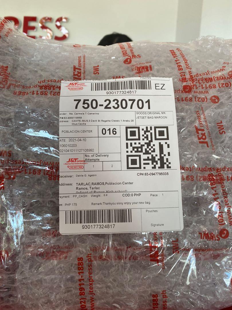 PROOF OF SHIPPING J&T EXPRESS, Announcements on Carousell