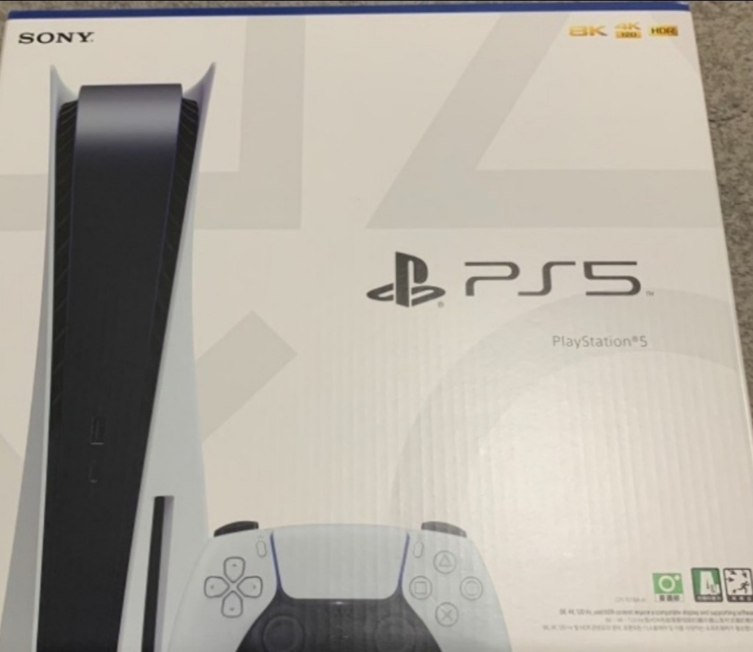 PS5 Console ( CD ROM) + 2 隻Dual Sense Wireless Controllers, 電子遊戲, 遊戲機配件 ...
