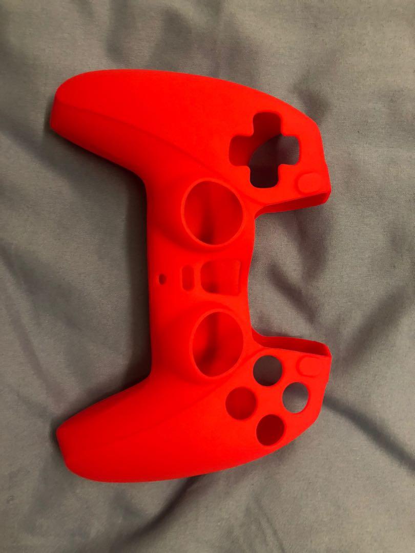 PS5 Red Silicone case, Video Gaming, Gaming Accessories, Cases & Covers ...