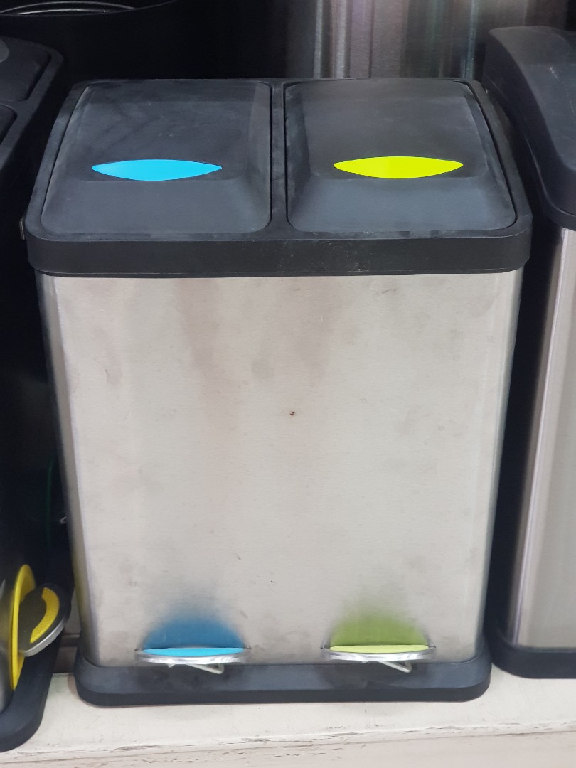 Recycling bin/trash sorter, Furniture & Home Living, Home Improvement ...