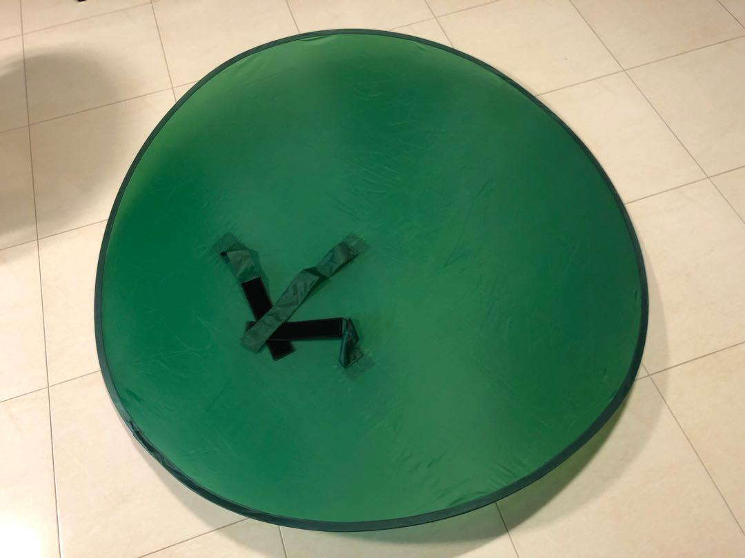 Round Green Screen Backdrop, Photography, Photography Accessories ...