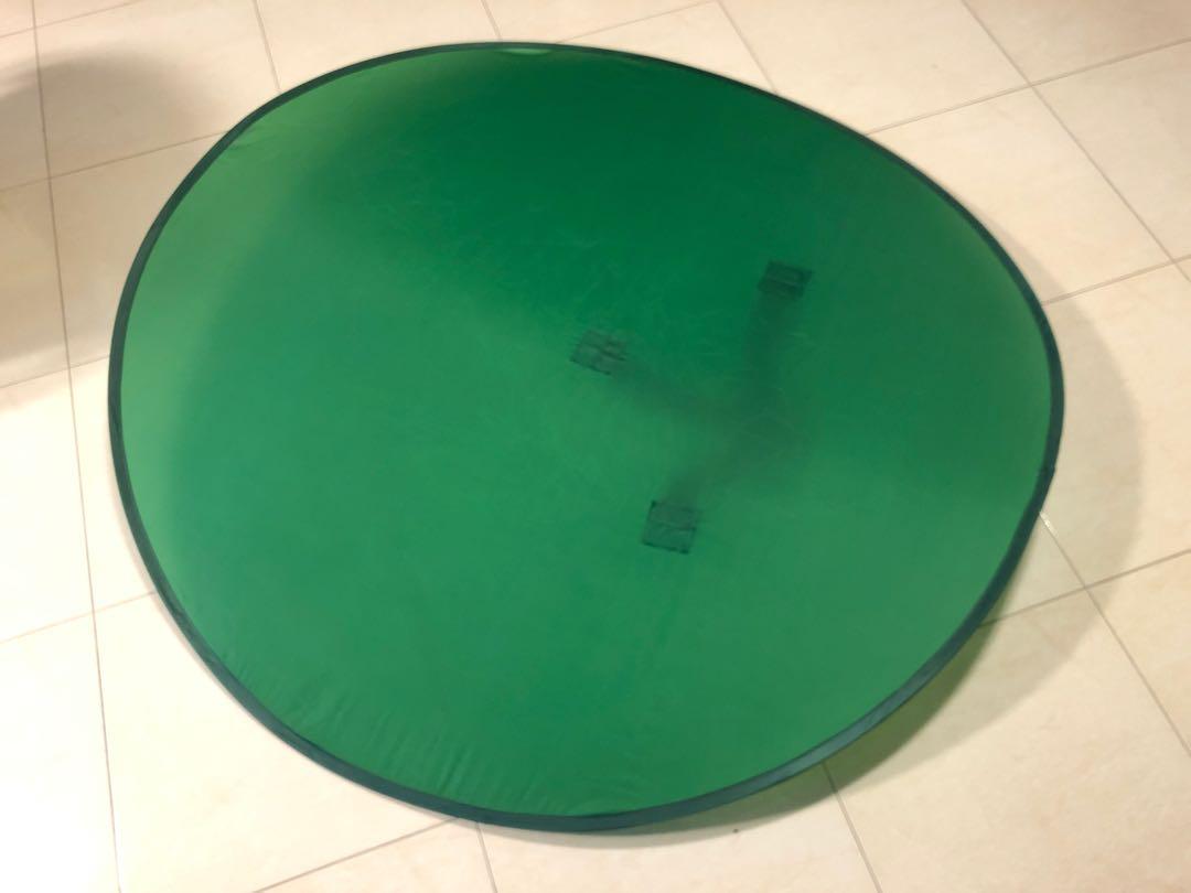 Round Green Screen Backdrop, Photography, Photography Accessories ...