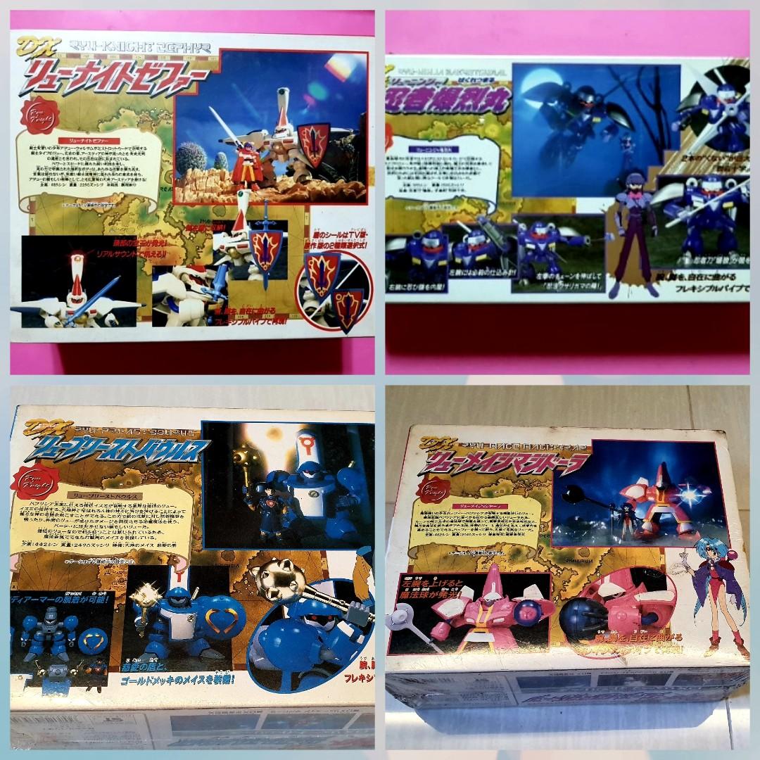 ADEUS Legend combo (Knight.Mage.Priest.Ninja), Hobbies & Toys, Toys ...