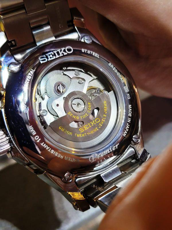 Seiko Premier 6R20 日本製 精工錶 機械 自動, 名牌, 手錶 - Carousell