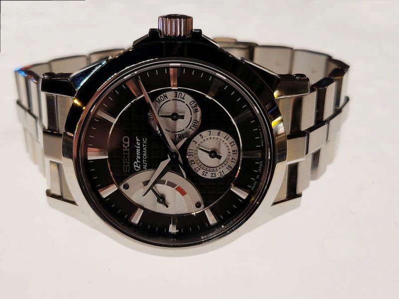Seiko Premier 6R20 日本製 精工錶 機械 自動, 名牌, 手錶 - Carousell
