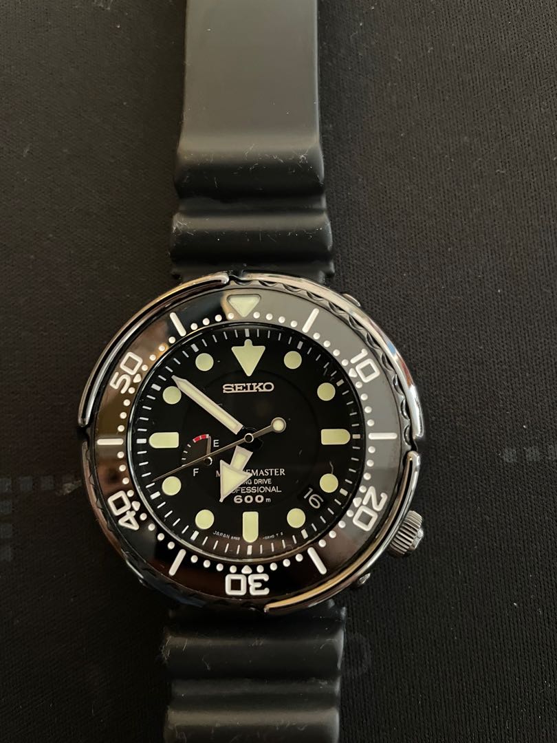 Seiko SBDB009 MarineMaster Spring Drive Titanium Tuna, Luxury, Watches ...