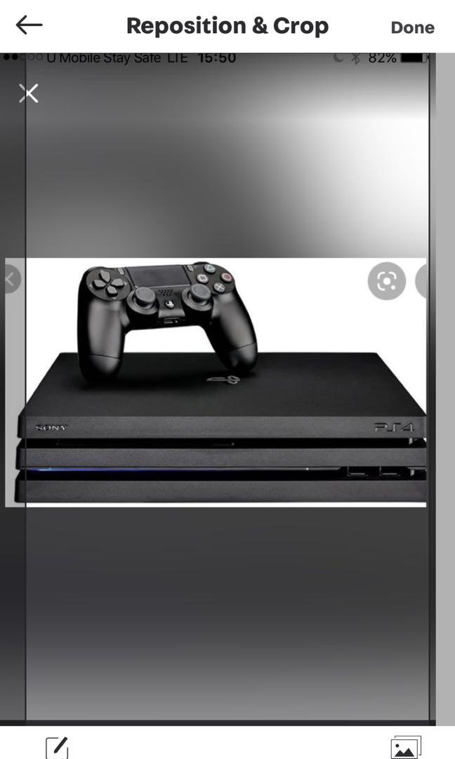 Selling PS4 Pro 1TB Console set, Toys & Games, Video Gaming, Consoles ...