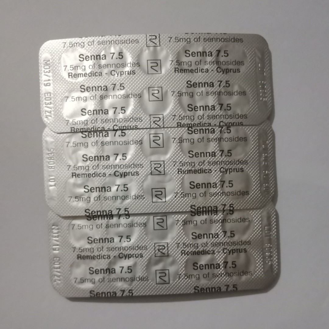 sennosides 7.5mg, 30tablets, Everything Else on Carousell