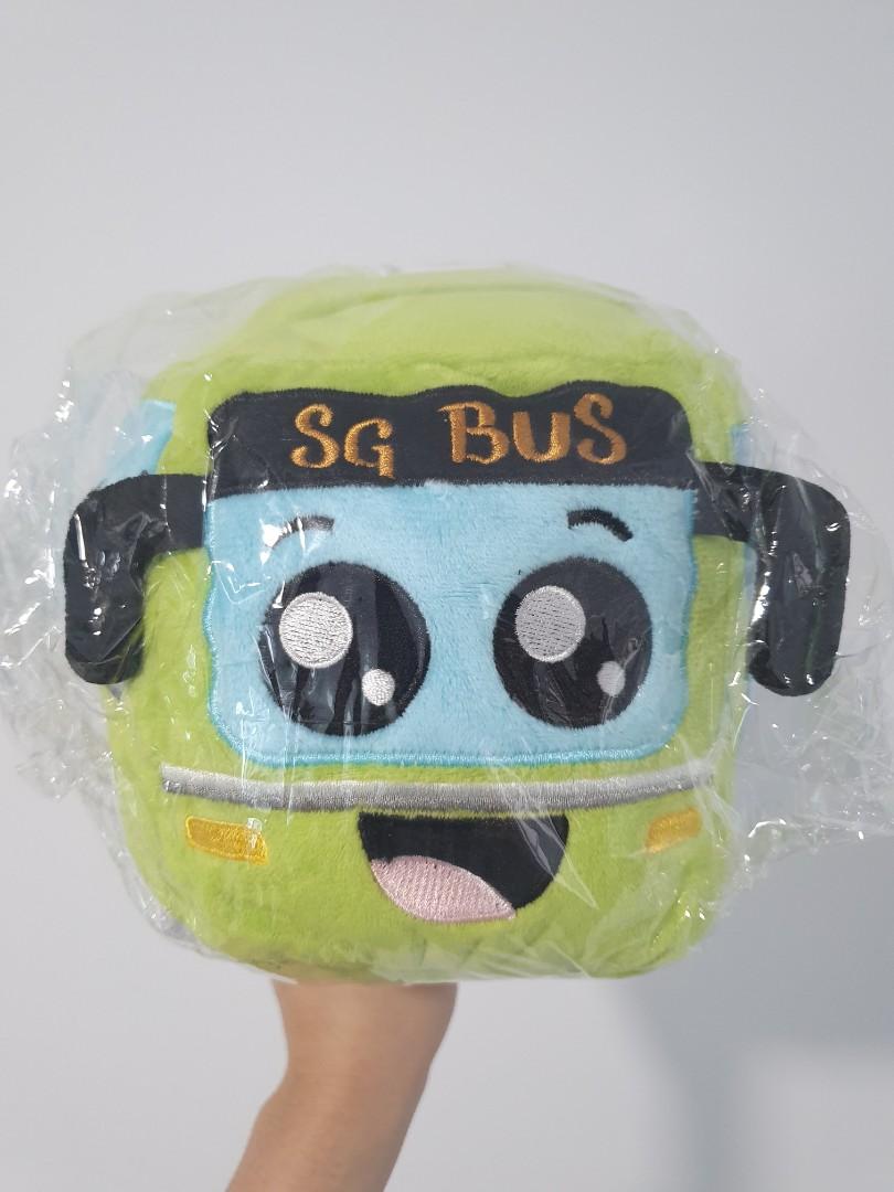 SG Bus Plush/ Neck Pillow, Hobbies & Toys, Toys & Games on Carousell
