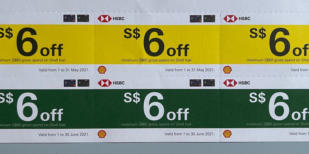 Shell discount vouchers, Tickets & Vouchers, Vouchers on Carousell