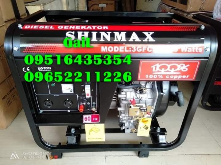 SHINMAX 3kva Diesel Generator, Commercial & Industrial, Industrial ...