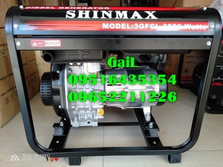 SHINMAX 3kva Diesel Generator, Commercial & Industrial, Industrial ...
