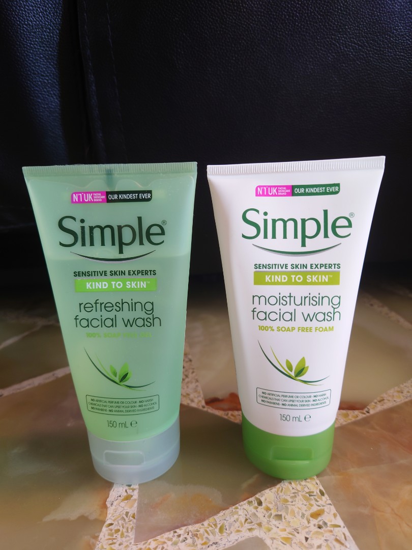 Simple Soap Free Facial Wash, Beauty & Personal Care, Face, Face Care ...