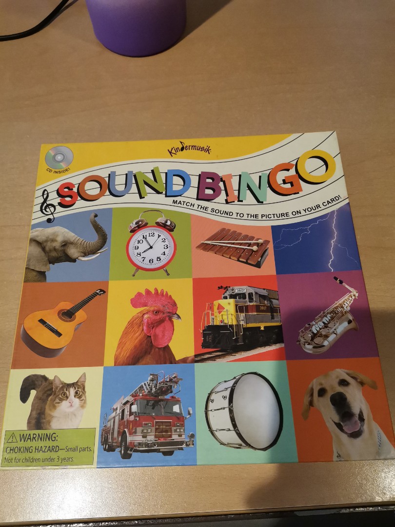 Sound bingo, Hobbies & Toys, Toys & Games on Carousell