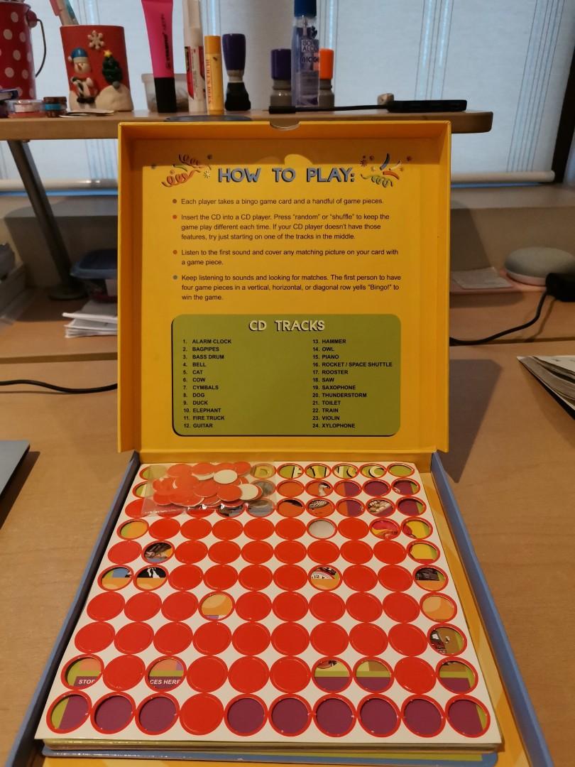 Sound bingo, Hobbies & Toys, Toys & Games on Carousell