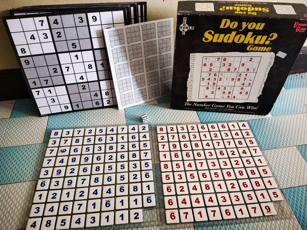 Sudoku gameboard, Hobbies & Toys, Toys & Games on Carousell