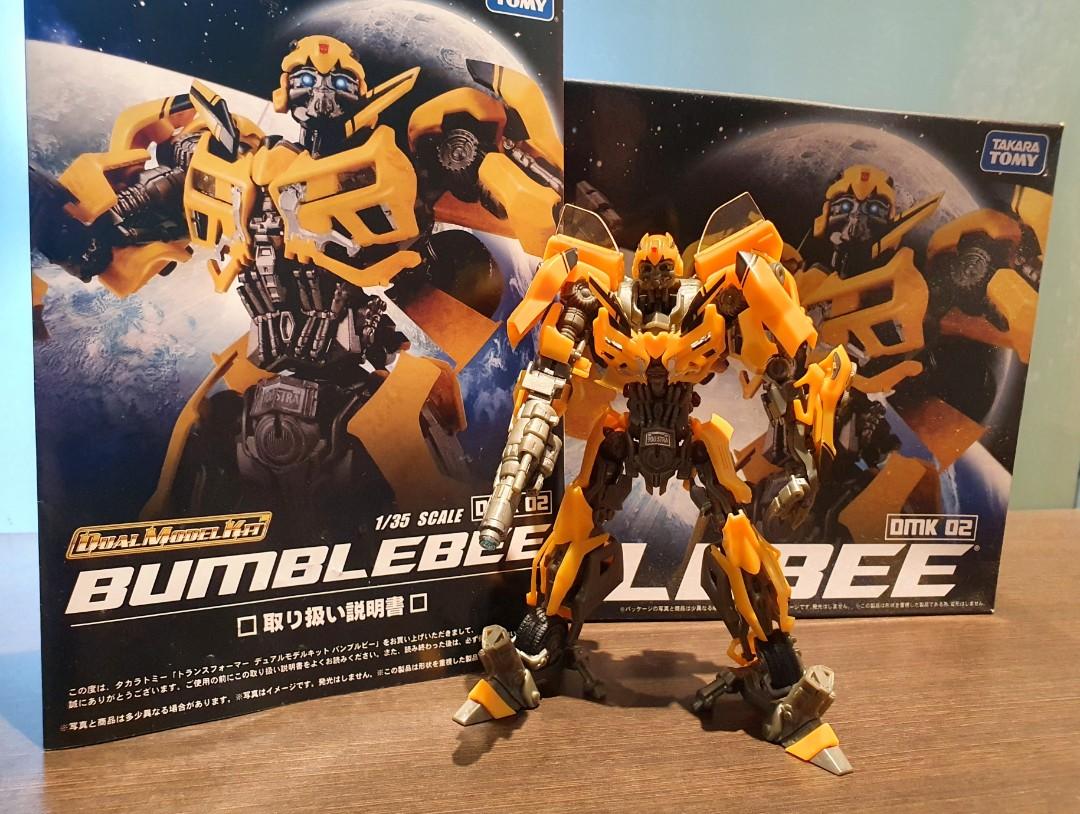 Takara Tomy Transformers Dual Model Kit DMK02 Bumblebee, Hobbies & Toys ...