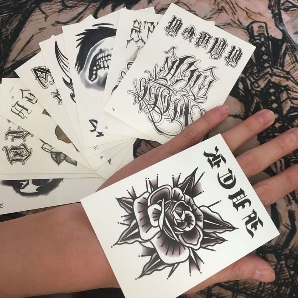 Tattoo Stickers, Hobbies & Toys, Stationery & Craft, Craft Supplies ...