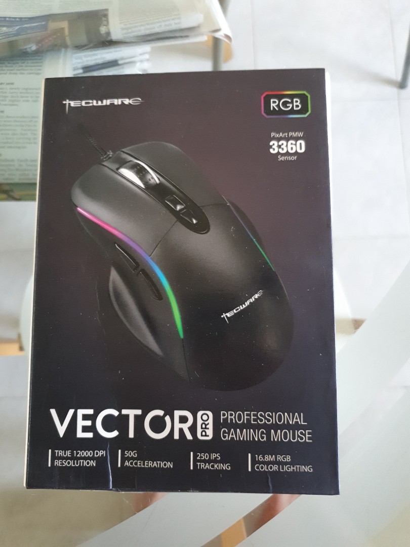 Tecware Vector RGB Gaming Mouse, Computers & Tech, Parts & Accessories ...