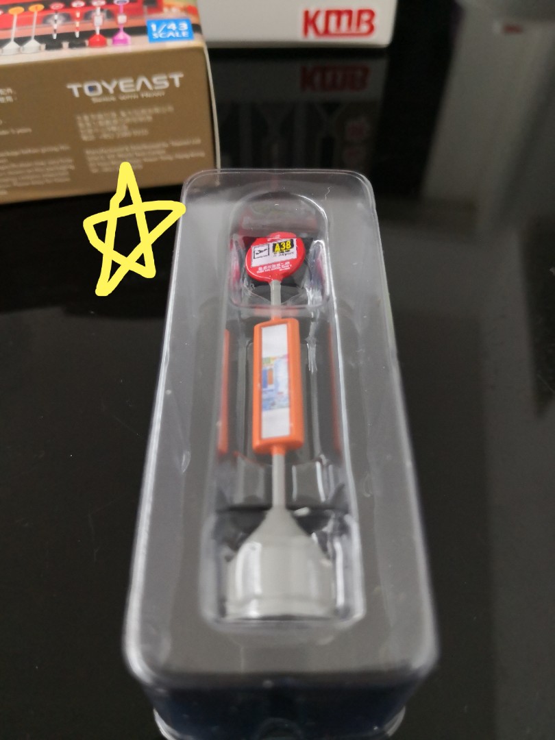 Tiny 微影KMB 1:43 九巴巴士站牌 A38 特別版 隱藏版, 興趣及遊戲, 玩具 & 遊戲類 - Carousell