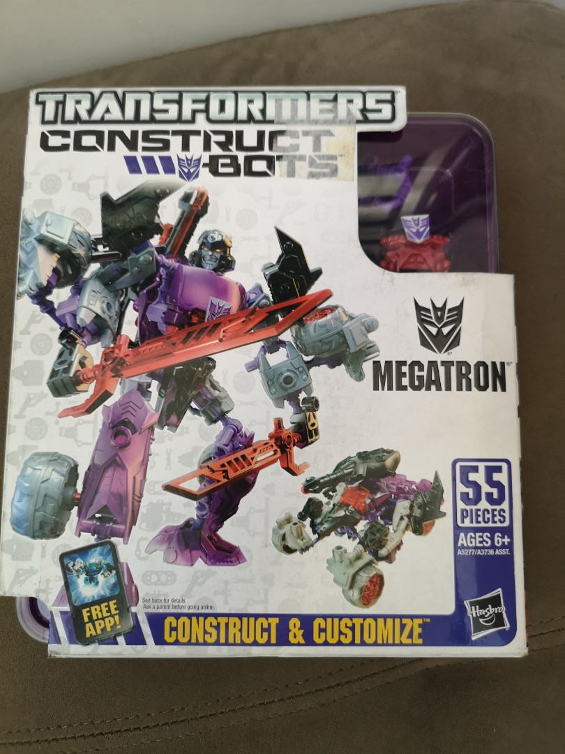 transformers constructbots Megatron toy, Hobbies & Toys, Toys & Games ...