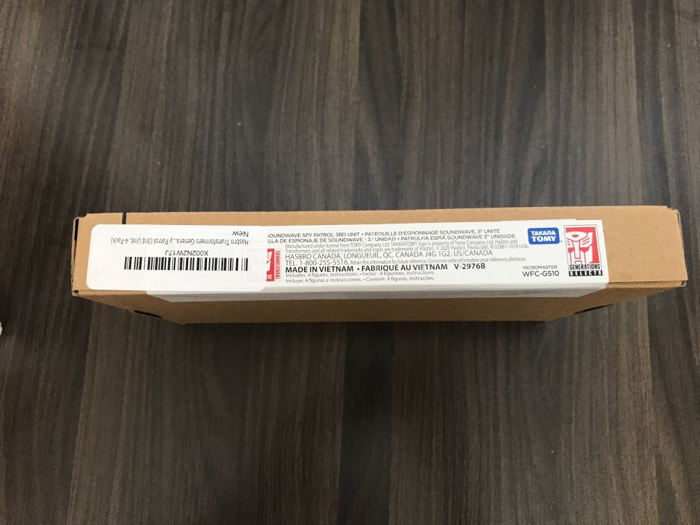 Transformers Selects Soundwave Spy Patrol 3rd unit WFC-GS10, Hobbies ...