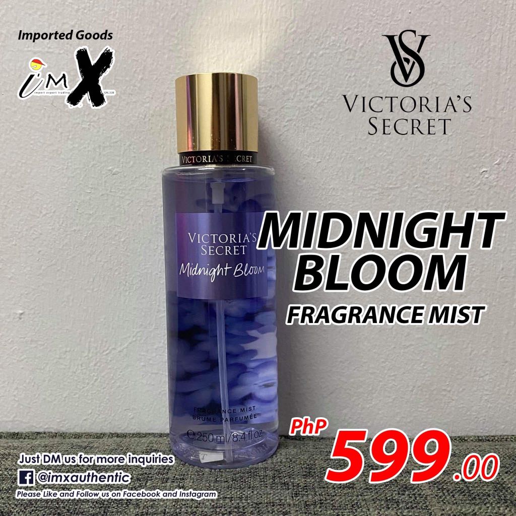 Victoria’s Secret Midnight Bloom Mist, Beauty & Personal Care ...
