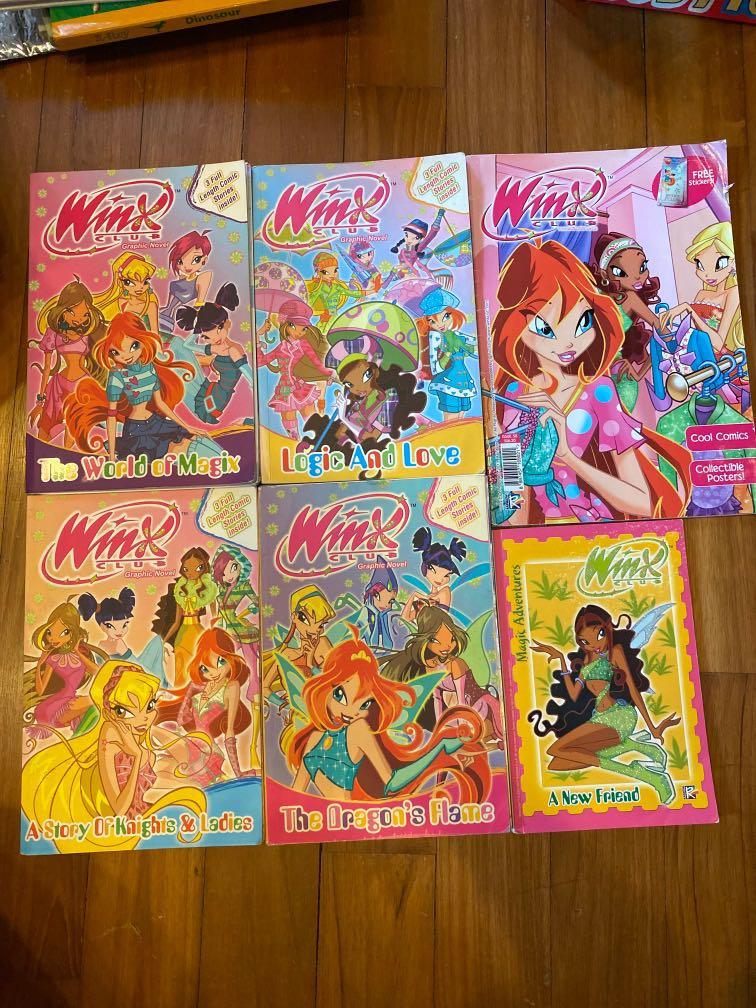 Winx Club Comics + 1 Book: Take All 6, Hobbies & Toys, Books ...