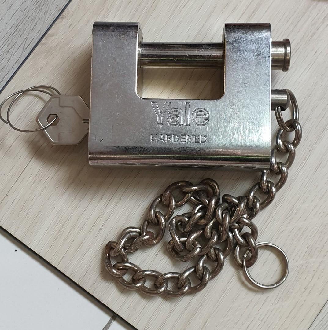 Yale gate lock, Furniture & Home Living, Bathroom & Kitchen Fixtures on ...