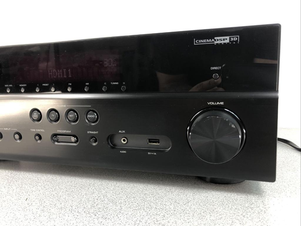 Yamaha RX-V577 WiFi AV Receiver 7.2 Channel Network, Dolby TrueHD, DTS ...