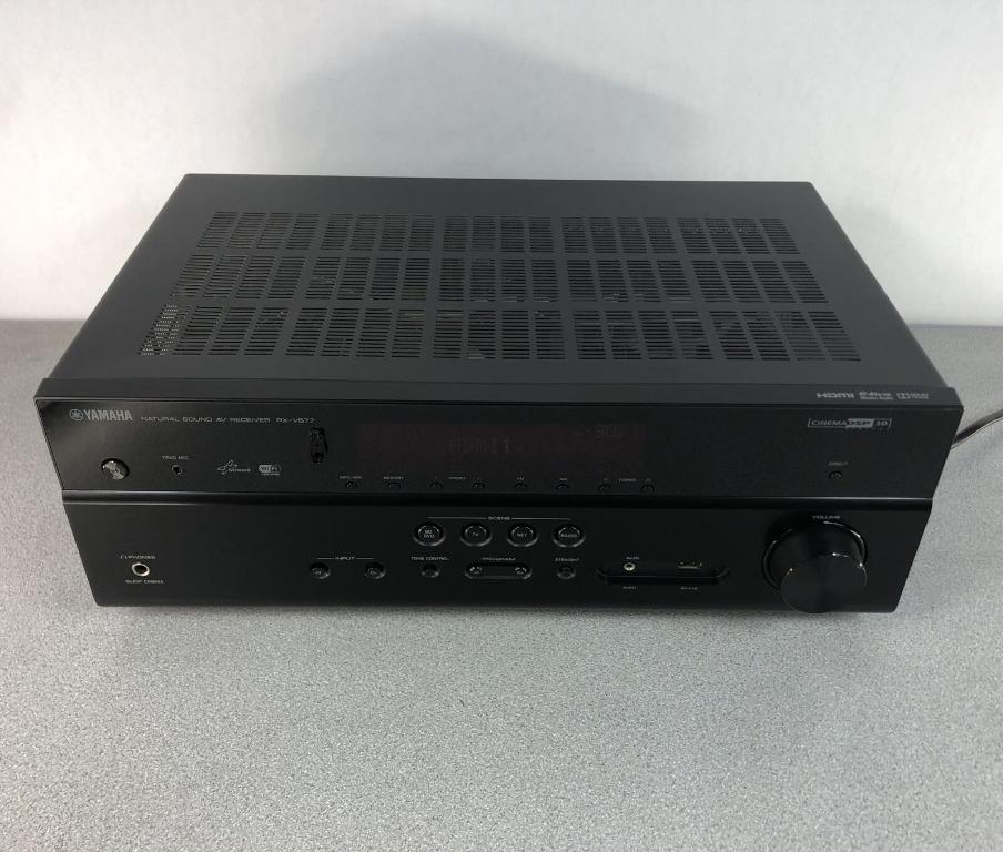 Yamaha RX-V577 WiFi AV Receiver 7.2 Channel Network, Dolby TrueHD, DTS ...