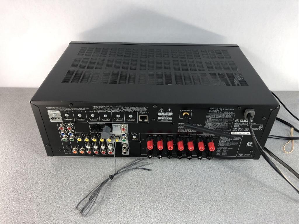 Yamaha RX-V577 WiFi AV Receiver 7.2 Channel Network, Dolby TrueHD, DTS ...
