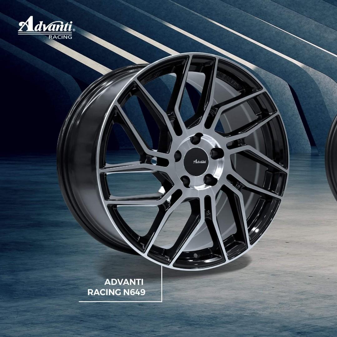 19 Advanti Racing N649 Flow Forming 5x112 Rims Car Accessories Tyres