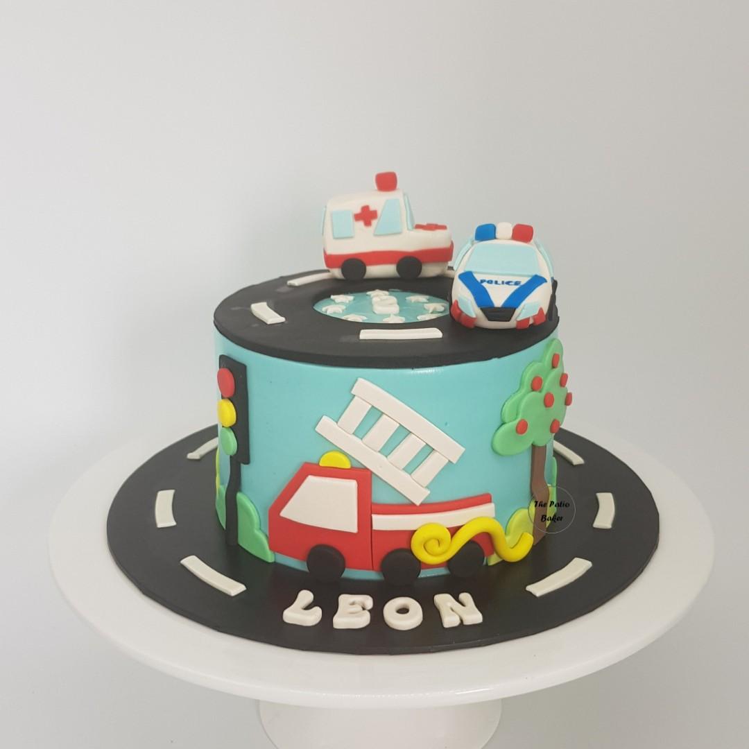3D Vehicle Fondant Toppers, Food & Drinks, Homemade Bakes on Carousell