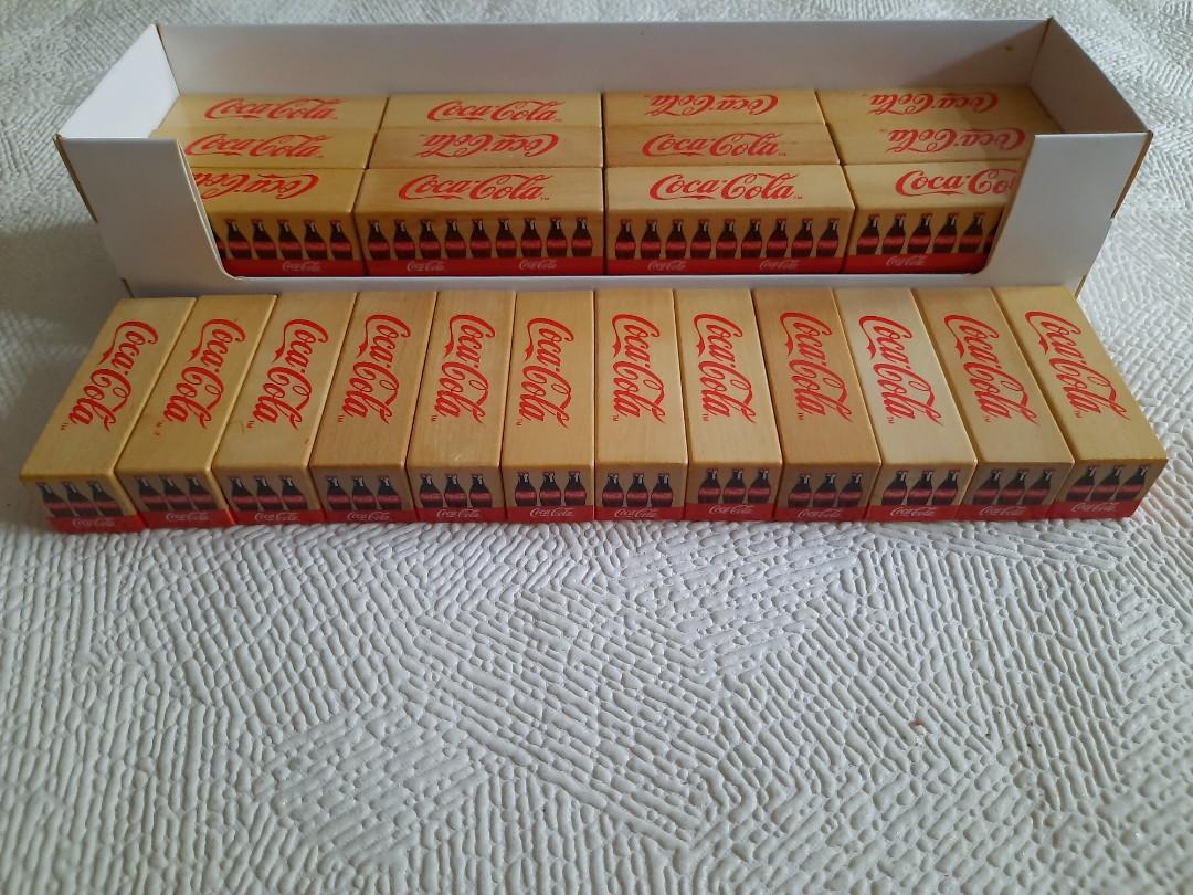 可口可樂層層疊/ 盤盤樂積木遊戲 Coca Cola Jenga / Stack Up Game, 古董收藏, 古董收藏 - Carousell