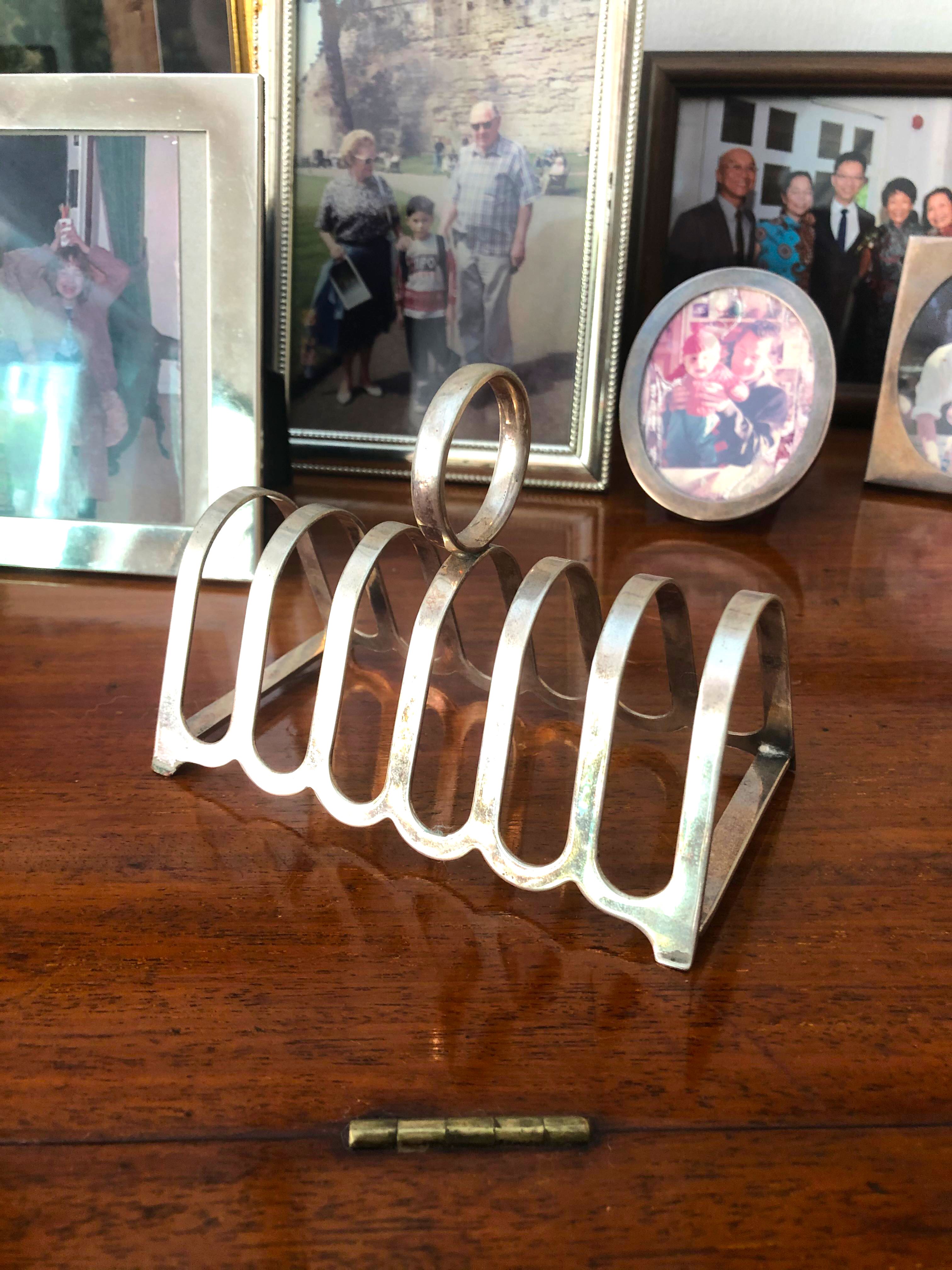 Antique Art Deco English Silver Plated Toast Rack Circa 1900, Women's ...