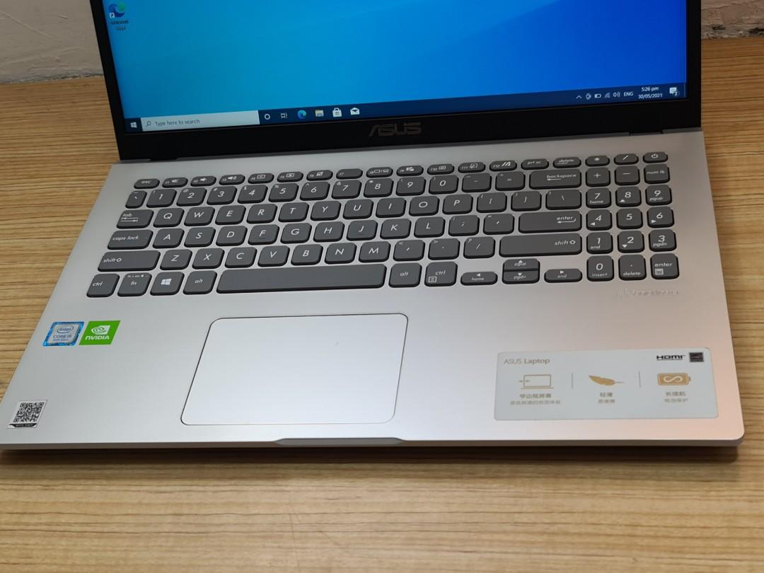 Asus Laptop X509FB i5 8th Gen 8GB RAM 256GB SSD FHD 1080 MX110 2GB ...
