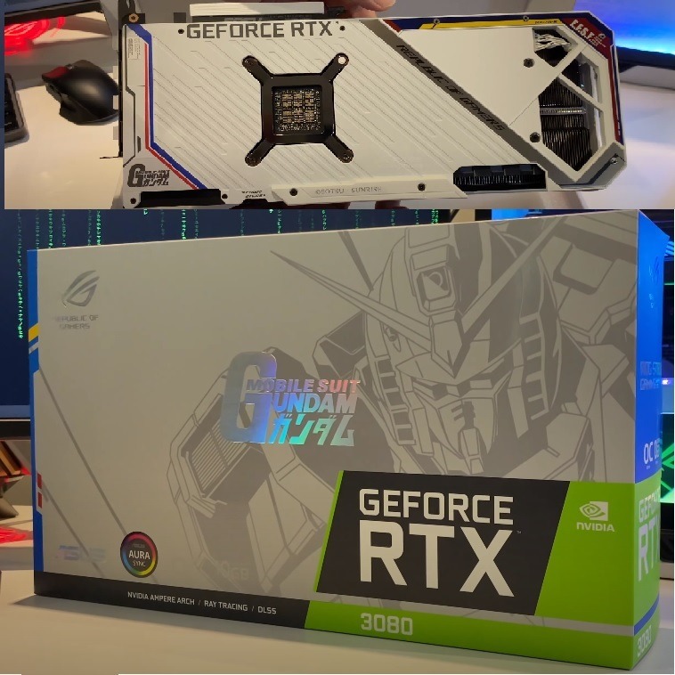 ASUS ROG STRIX RTX 3080 GUNDAM EDITION GeForce [LOCAL SET], or { need ...