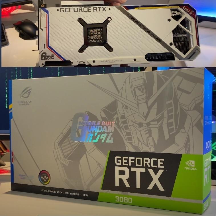 ASUS ROG STRIX RTX 3080 GUNDAM EDITION GeForce [LOCAL SET], or { need ...