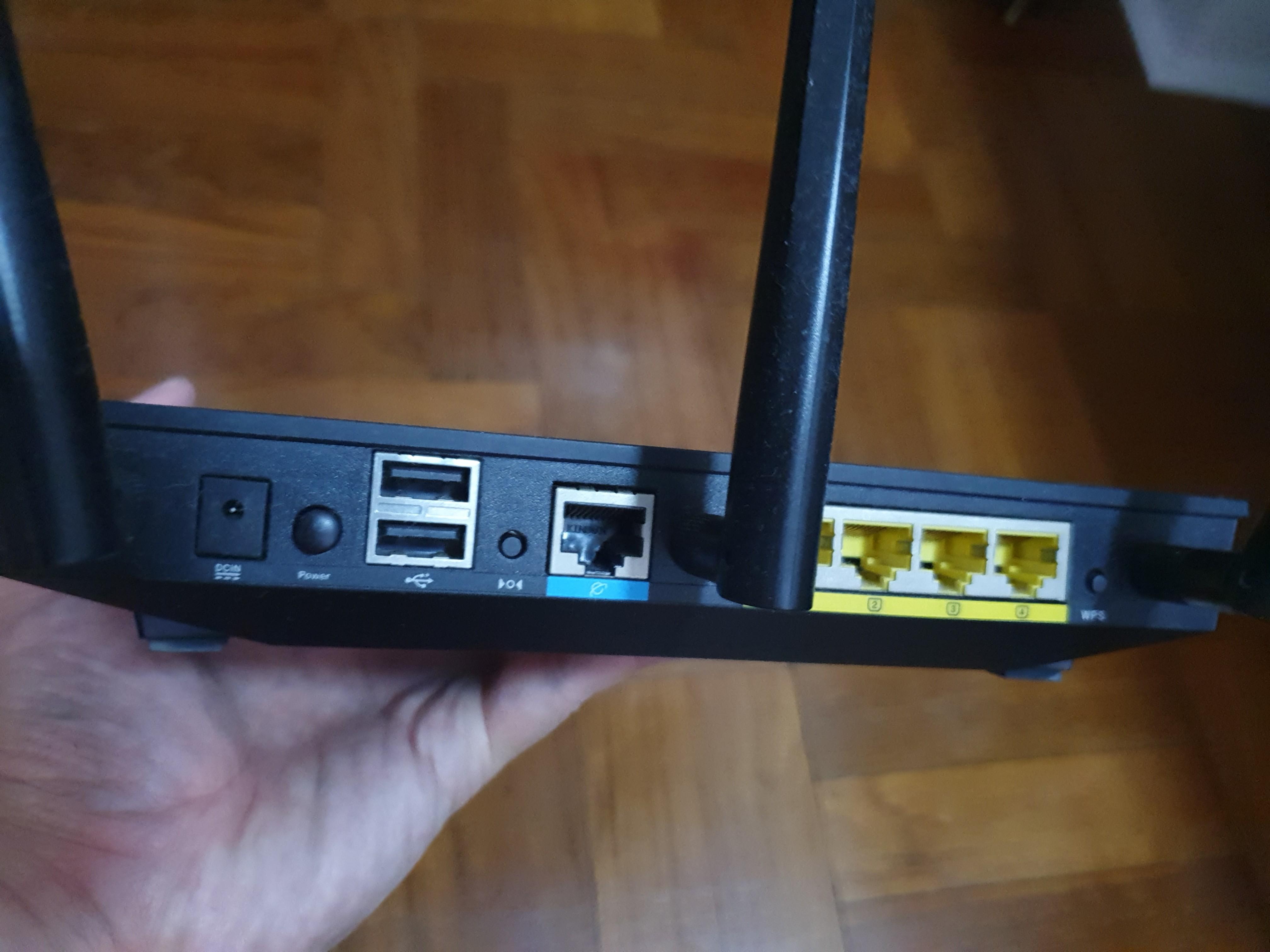 ASUS RT-AC66U router (not working), Computers & Tech, Parts ...
