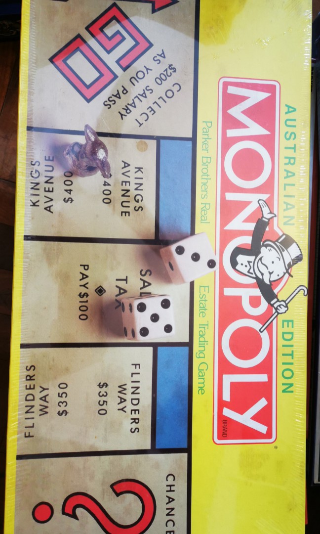 Australian Edition Monopoly, 1996, Hobbies & Toys, Toys & Games on ...