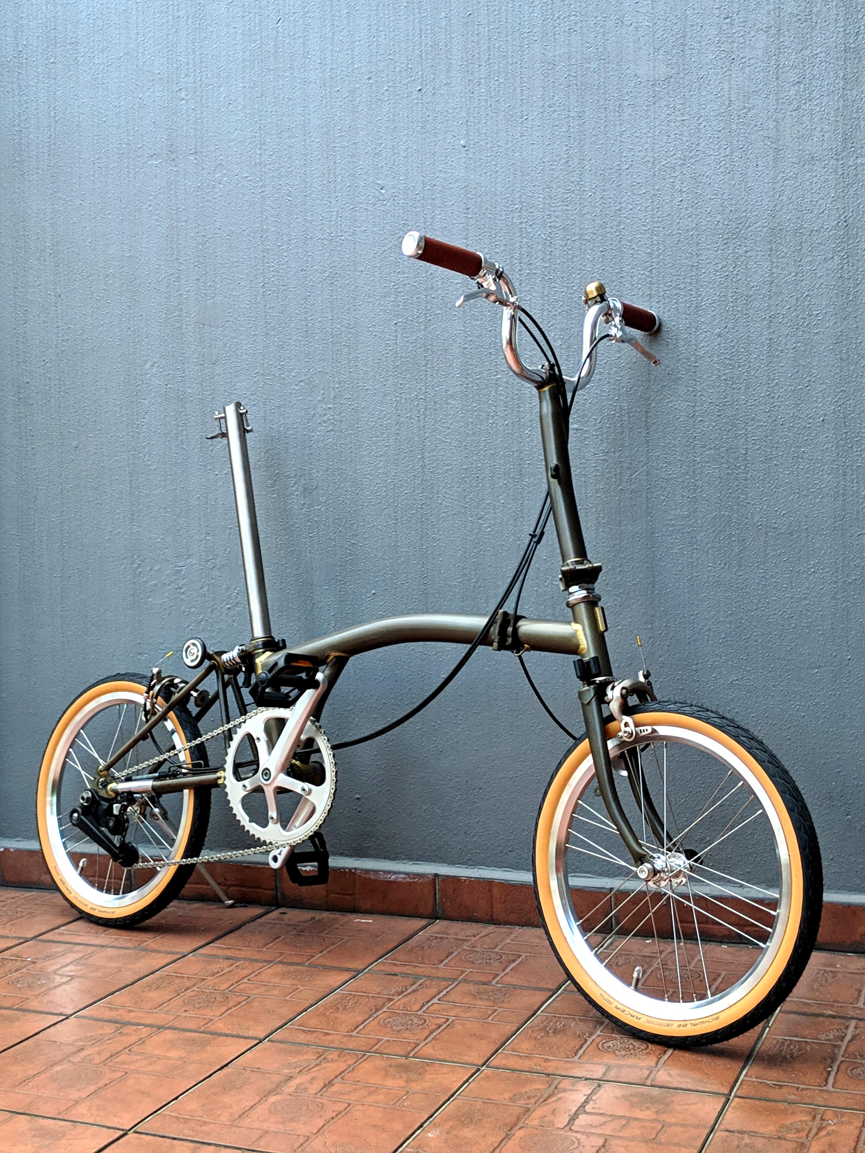 Avola Riser M bar for brompton, Sports Equipment, Bicycles & Parts ...