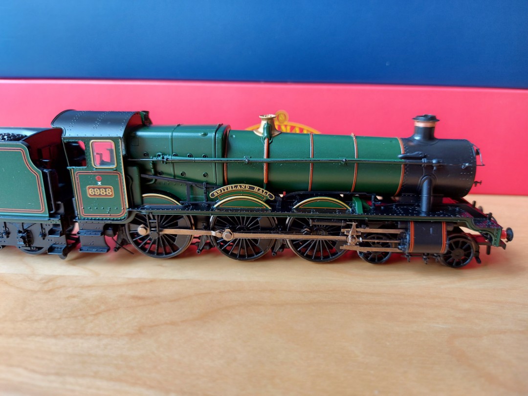 Bachmann UK Steam Loco Modified Hall Class scale 1:76/00 31-780, 興趣及遊戲 ...