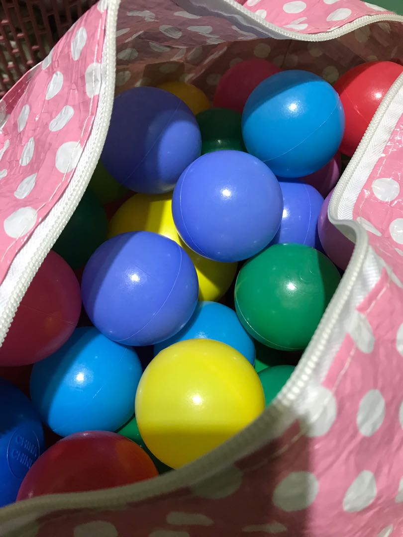 (Include doorstep delivery) Balls for ball pit, Hobbies & Toys, Toys ...